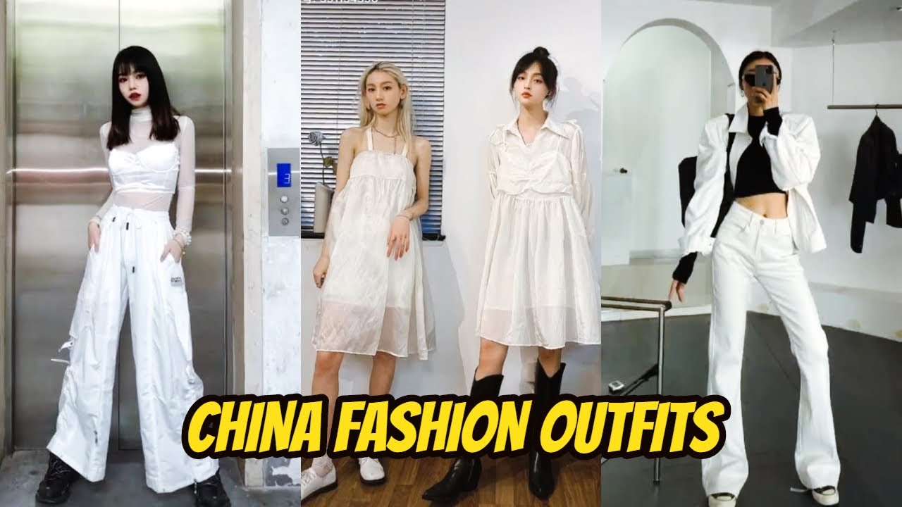 Tik Tok China 🖤 China Fashion Outfit #39 👫trung quốc Thời Trang Phối Đồ ...