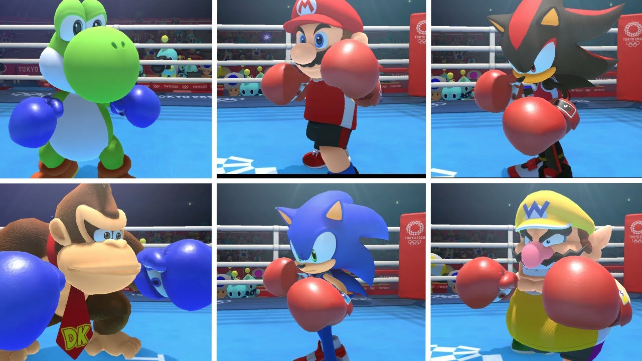 MARIO & SONIC AT THE OLYMPIC GAMES Yoshi + Donkey Kong - Dream Karate ...
