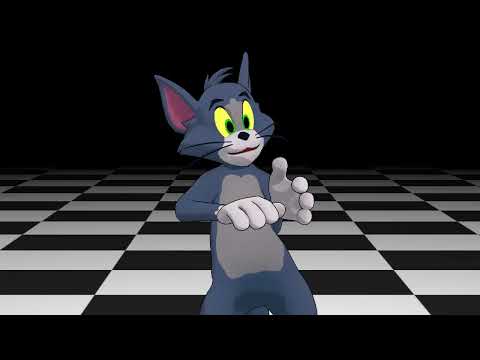 Tom, the Cat, Does the Physical and Panoramic Twerk Dance in Forward and in Backward