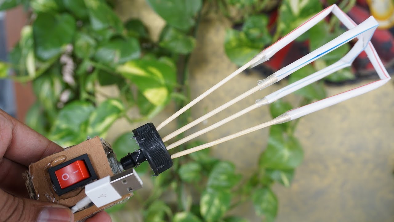 How To Make Motorized Whisk - YouTube