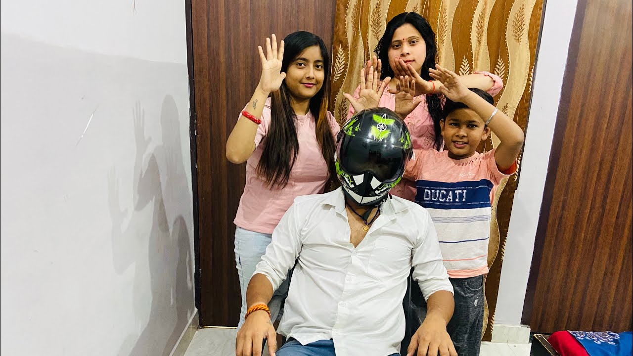 Putting helmet and slap on the helmet ||😂😂⛑️ | funny prank video - YouTube