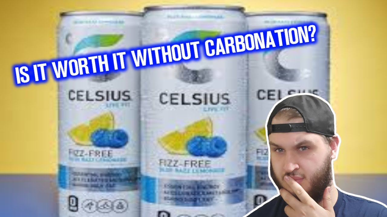 Celsius Fizz Free Blue Razz Lemonade Review! - YouTube