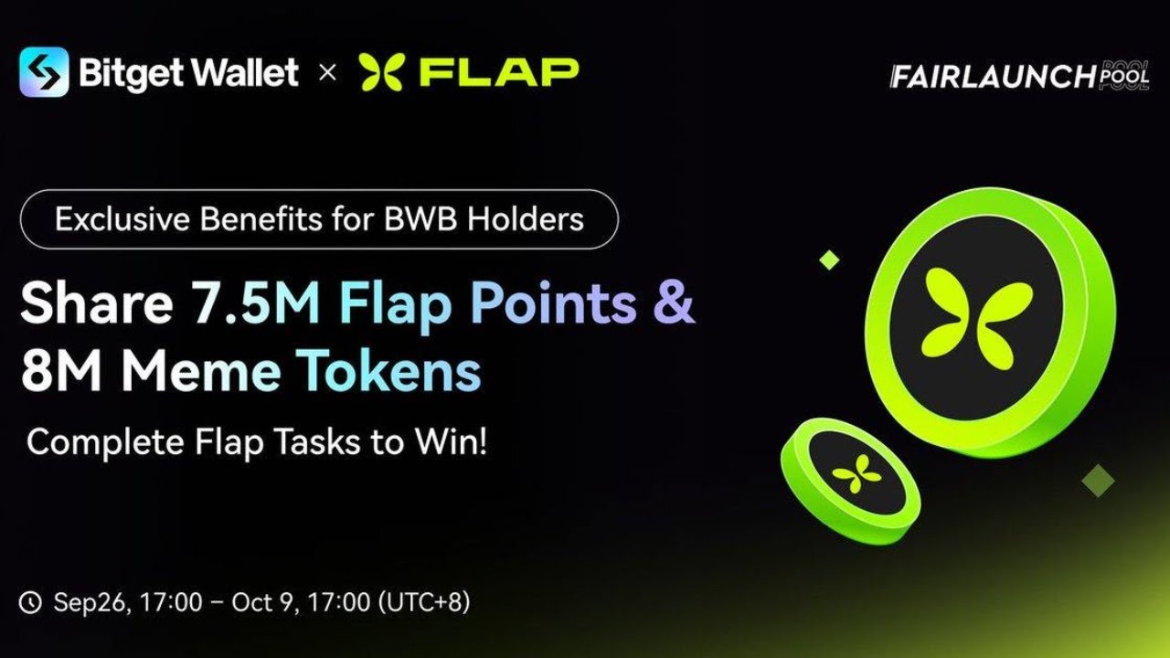 Bitget Wallet Fair Launchpool Flap & Yum Party:Complete Tasks to Share ...