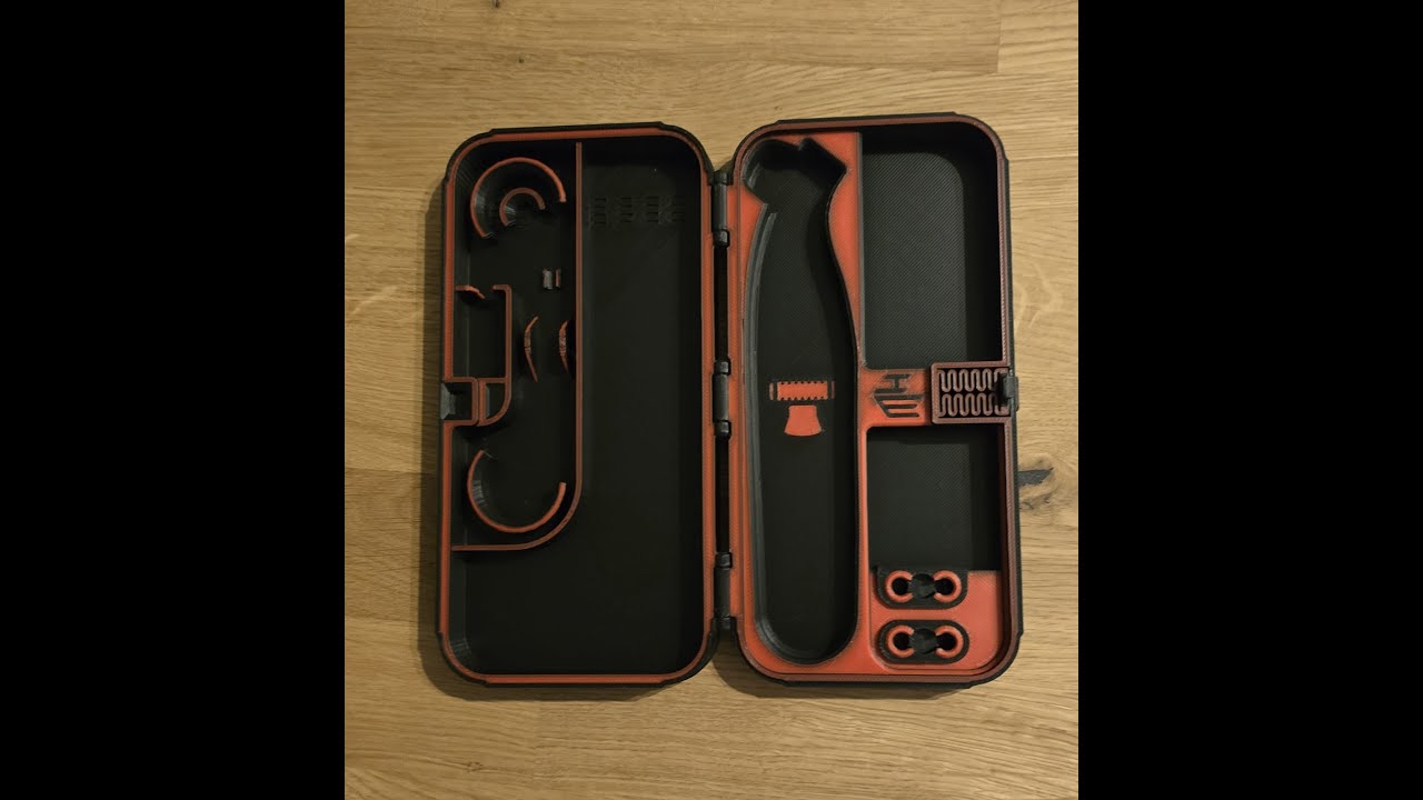 OneBlade Case 3D-gedruckt – Alles passt rein! Klingen, Schutz, Kabel ...