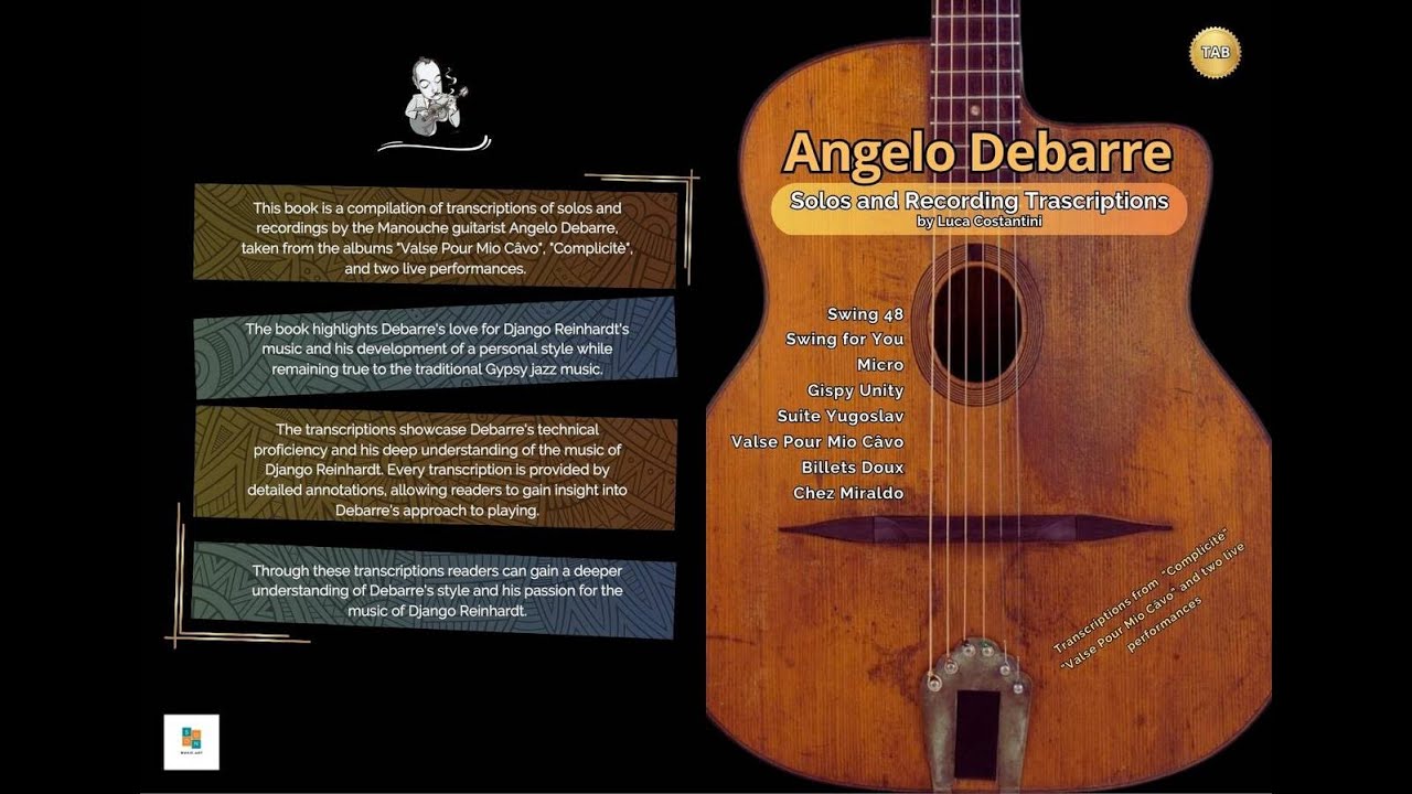 Angelo Debarre - "Solos and Recording Transcriptions" - YouTube
