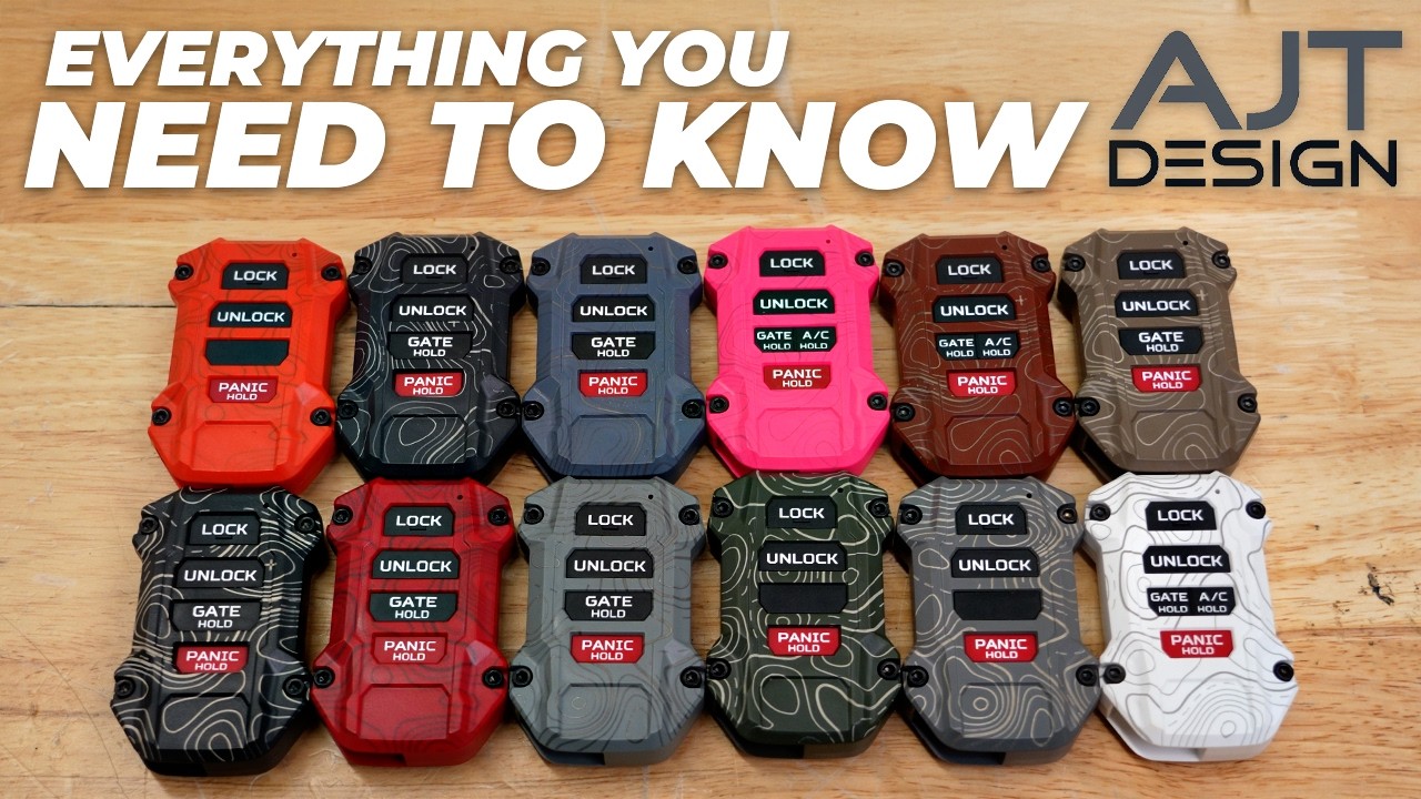 AJT Key Fobs Overview | Fitment, Installation & Custom Colors for ...