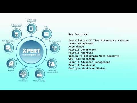 Xpert ERP - HR & Payroll Software - YouTube
