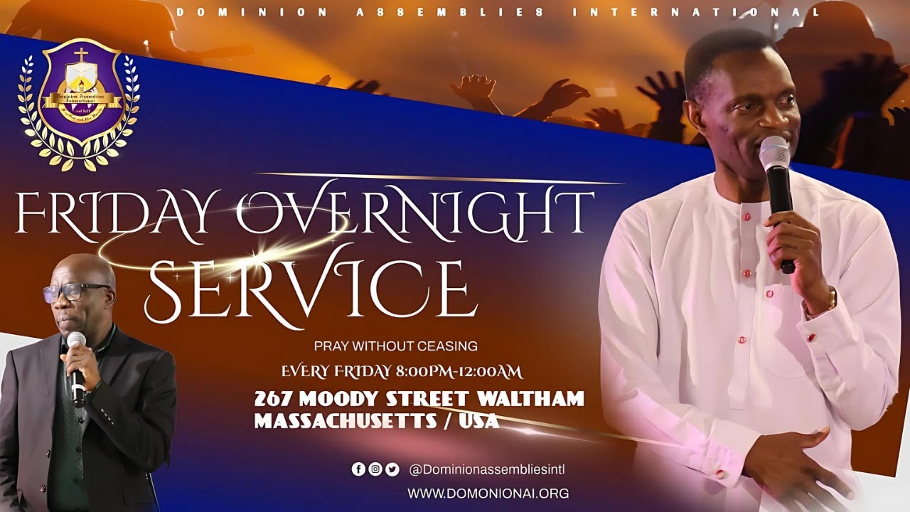 FRIDAY OVERNIGHT SERVICE || 09.27.24 - YouTube