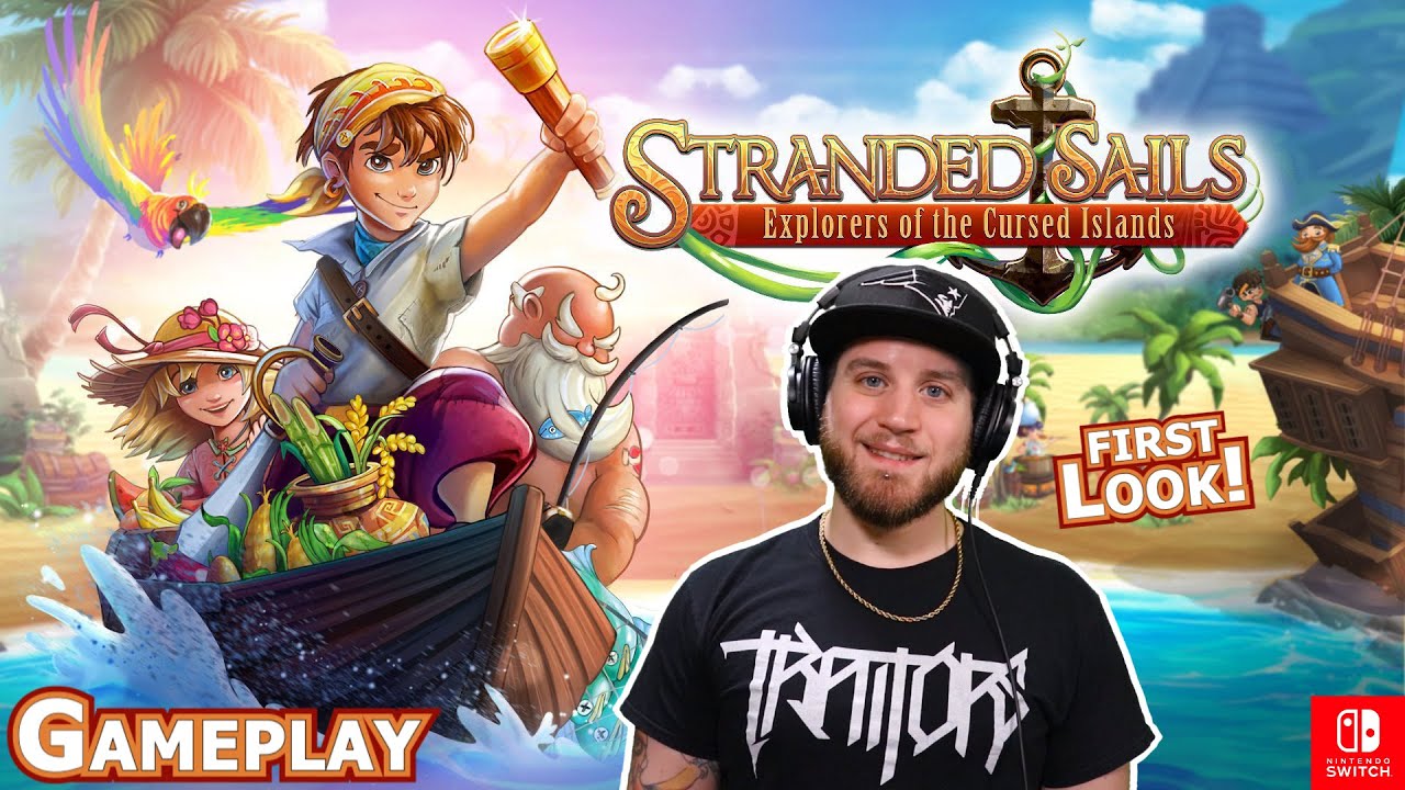 Stranded Sails - Explorers of the Cursed Islands | GAMEPLAY | Nintendo ...