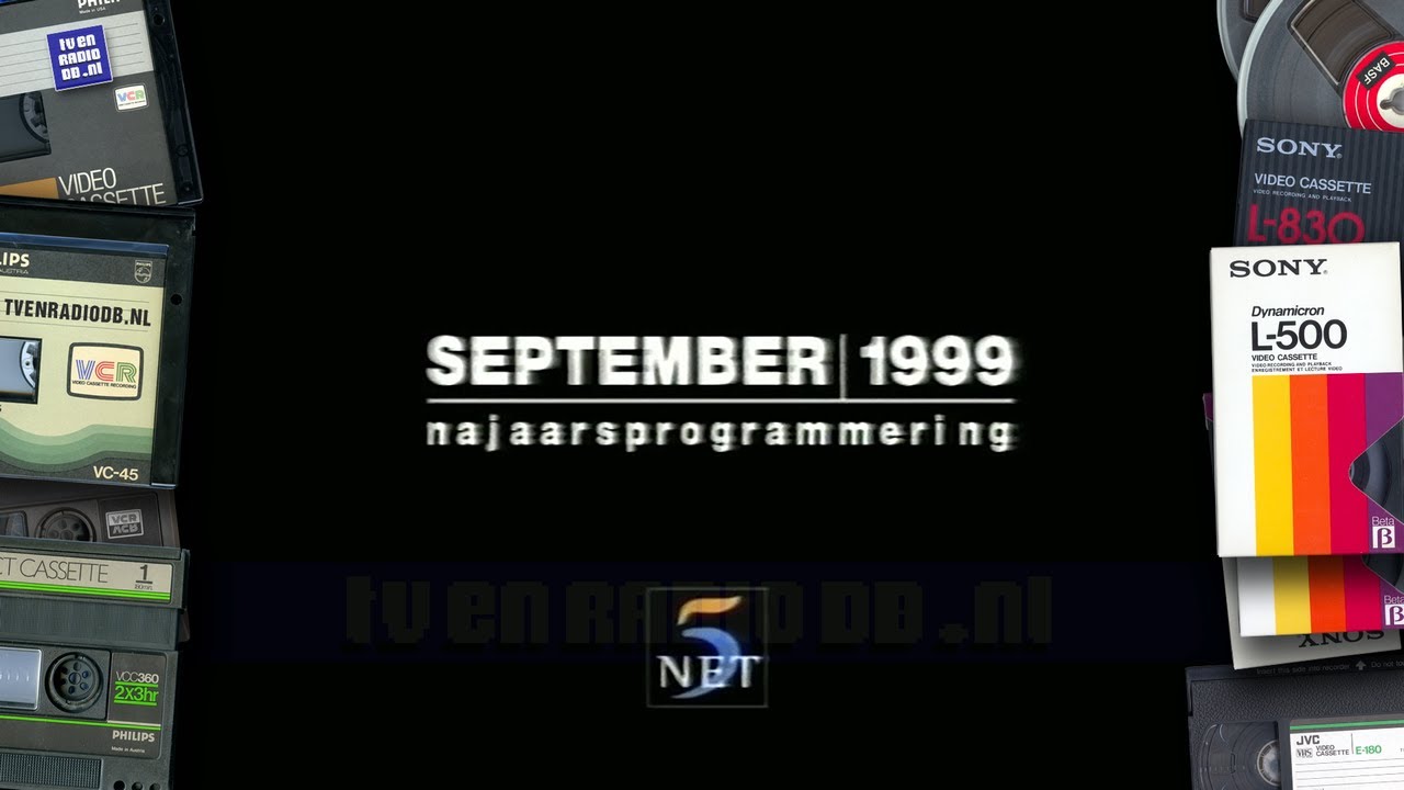 TV: NET5 - September 1999 Najaarsprogrammering promo (19990917) - YouTube