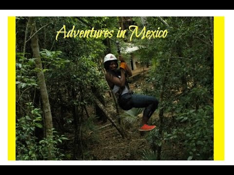 Zip Lining | Cancun Mexico - YouTube