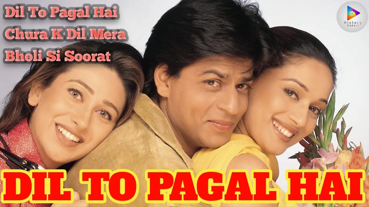 #Dil to pagal ha #Music History #Dil to pagal ha #Shah Rukh Khan #Udit ...
