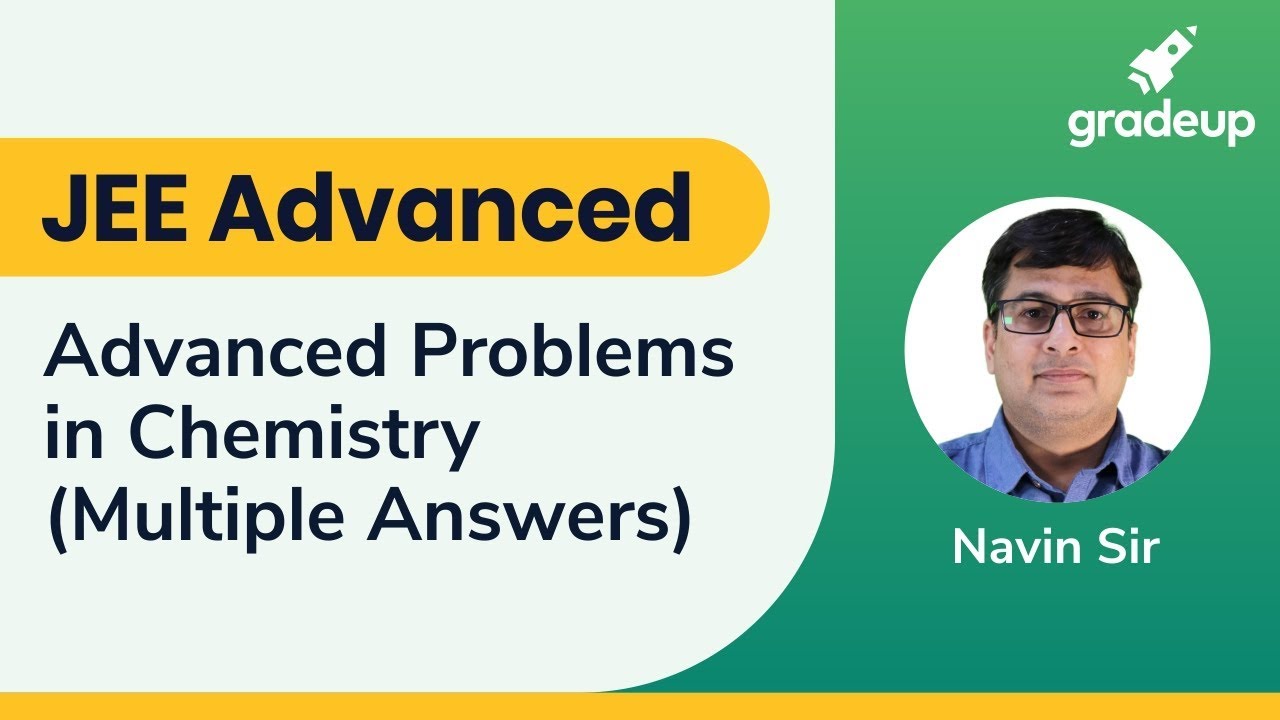 JEE Advanced 2019 | JEE Advanced Chemistry Questions | IIT JEE ...