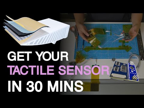 Flexible Tactile Sensor Fabrication and PCB Tutorial of 3D-ViTac - YouTube