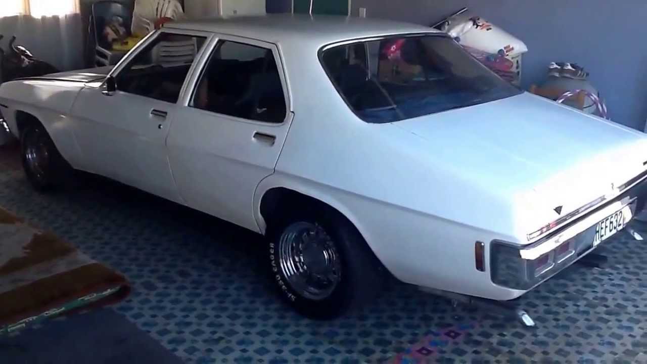 1972 HQ Holden Premier resting in its house - YouTube