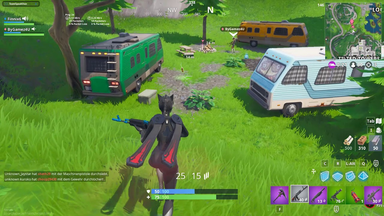 Versuch Einer Highkill Round Chillig Fortnite Battle Royale Youtube