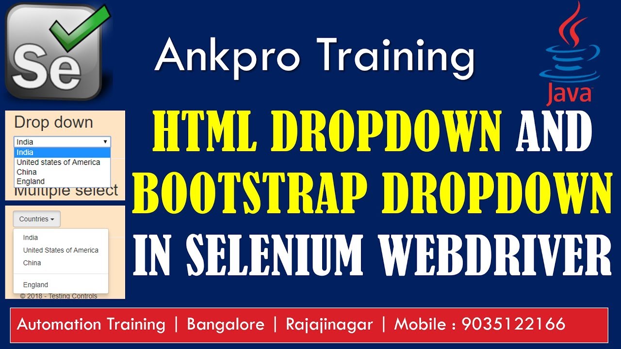Solved Selenium WebDriver And DropDown Boxes 9to5Answer Solved Selenium WebDriver And DropDown Boxes 9to5Answer