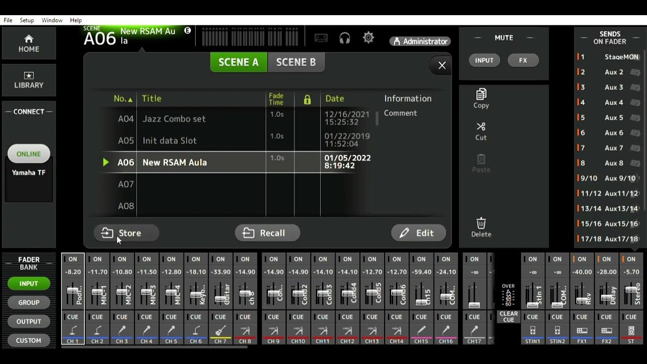 SETTING OUTPUT YAMAHA TF3 || OMNI OUT || YAMAHA TF3 - YouTube