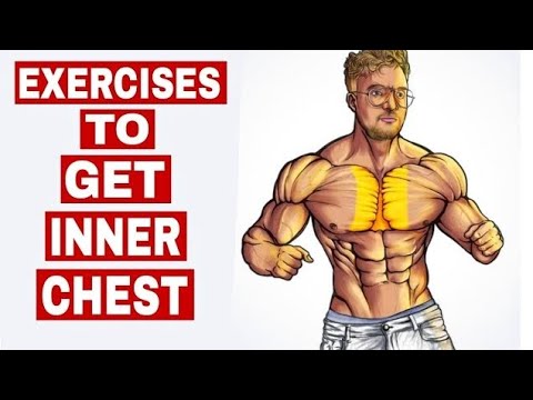 EXERCISES TO GET INNER CHEST | CHEST WORKOUT | INNER CHEST - YouTube