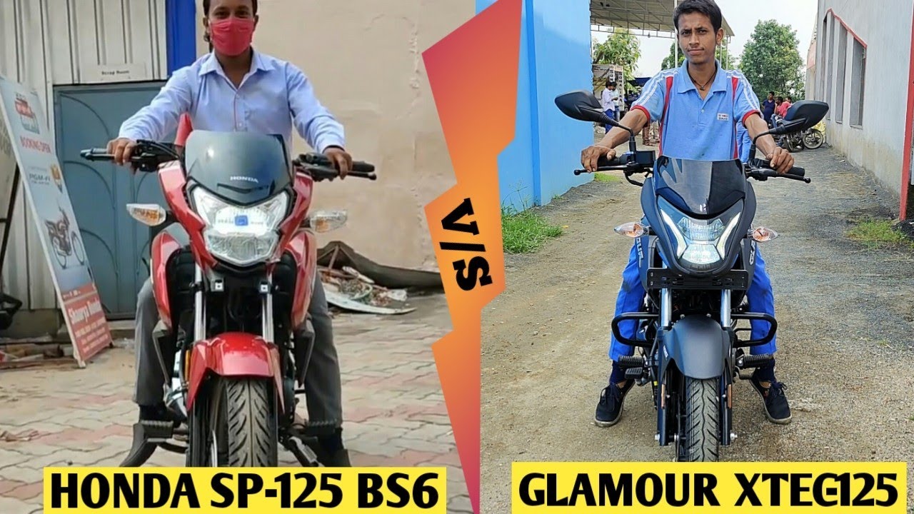 Hero Glamour Xtec vs Honda SP 125 Height Test Comparison 😰🤐 || Best In ...