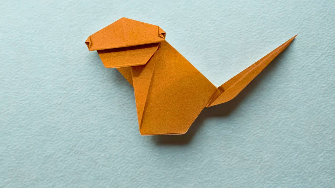 How To Make An Origami Monkey - YouTube