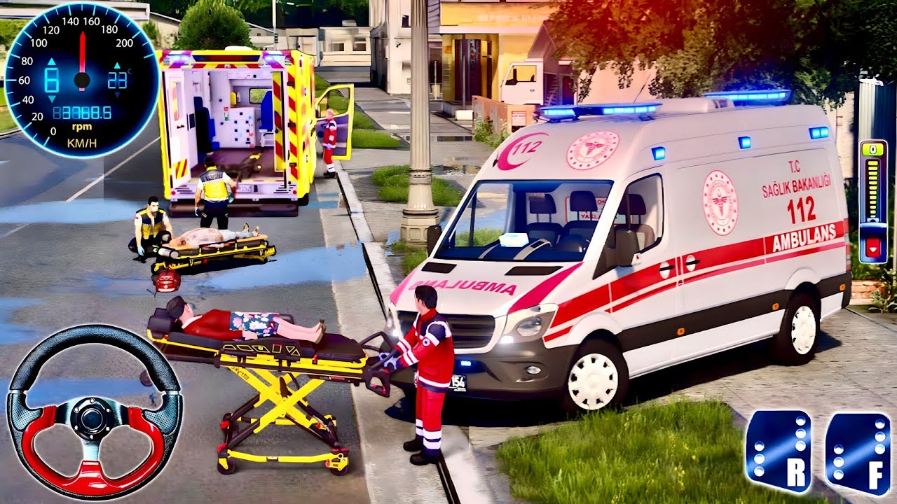 Ambulance Games Rescue Sims 3D | Emergency Life-Saving Missions & City ...