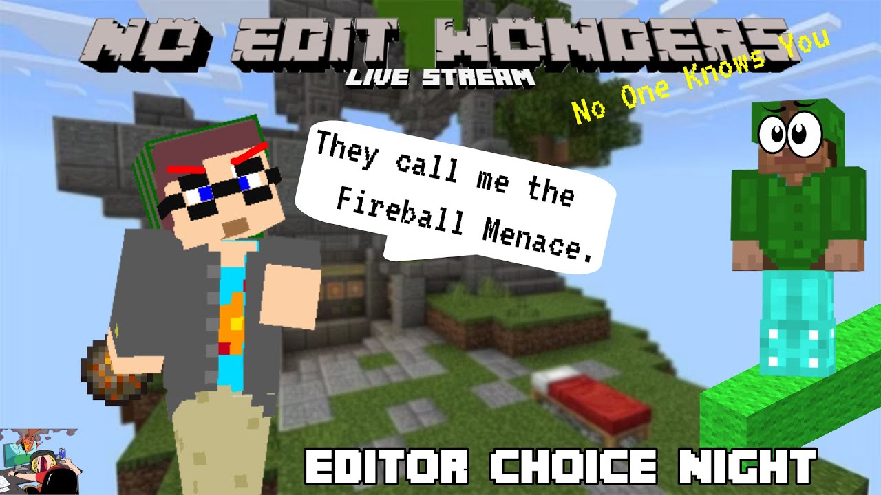 Fireballs & Pop-Up Towers | Minecraft BedWars (EDITOR CHOICE NIGHT ...