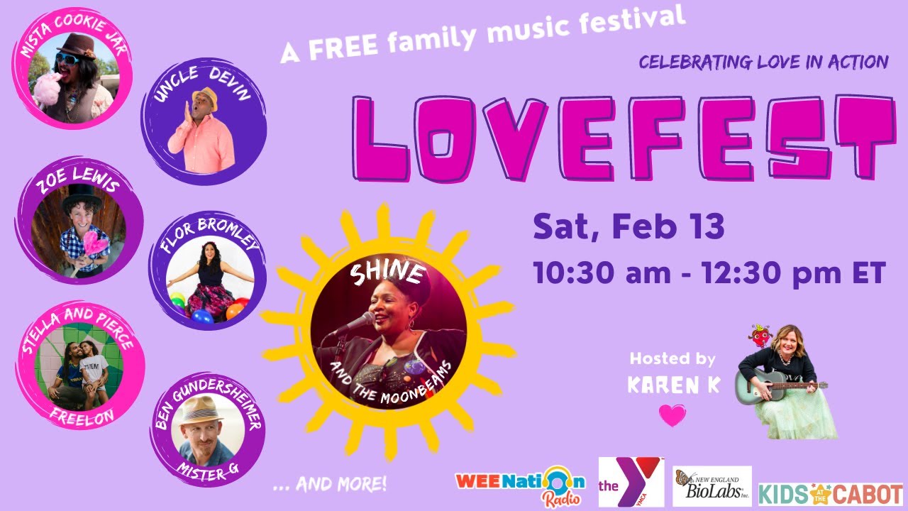 LOVEFEST 2021 💙 A Family Music Festival Celebrating Love in Action ...
