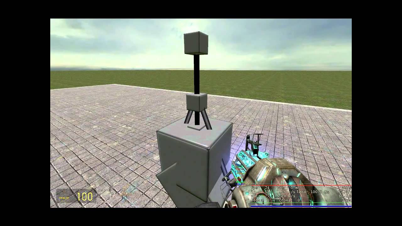 garrysmod simple little inline 4 thruster engine tutorial - YouTube