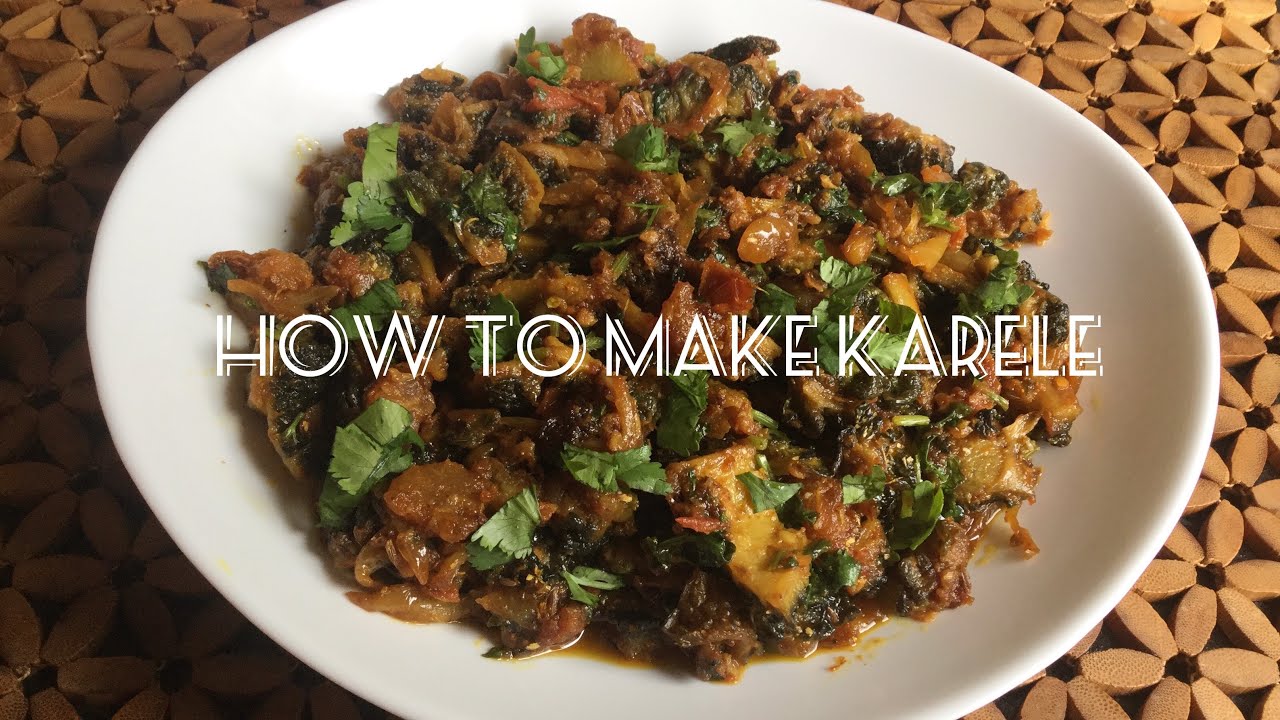 How to make karele ~ easy to follow~ - YouTube