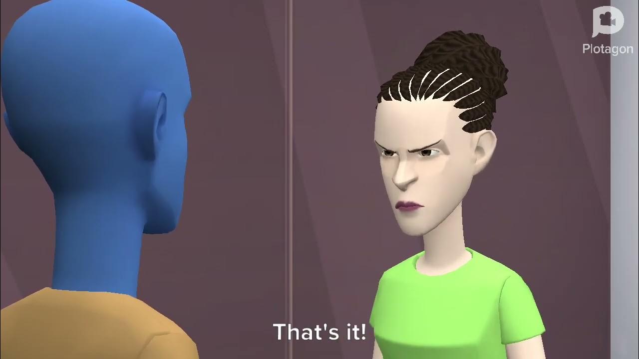 Dark Caillou Drinks Vodka In The Elevator And Gets Grounded - YouTube