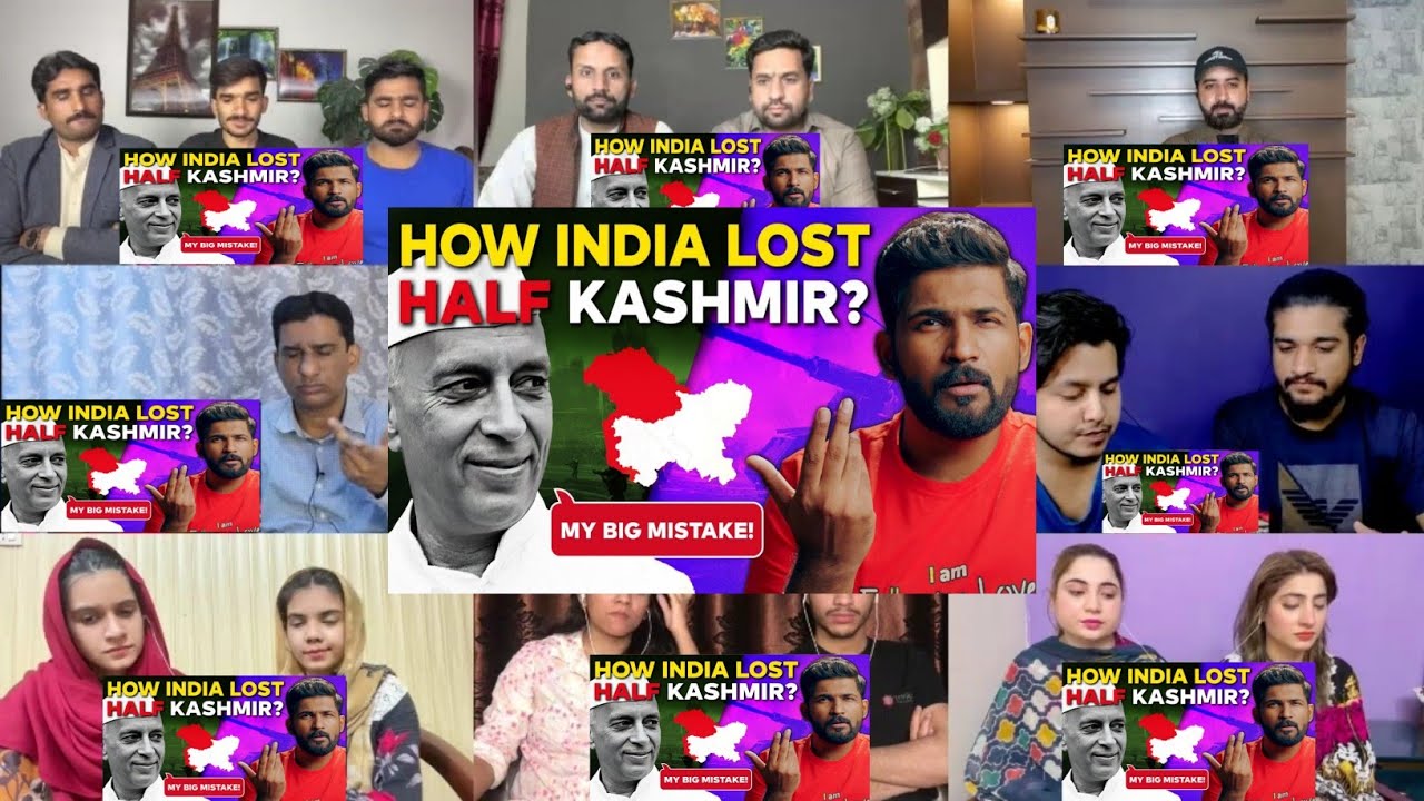 How Pakistan took half Kashmir from India | Pakistan Explained | Abhi and Niyu | Mix Reaction ...