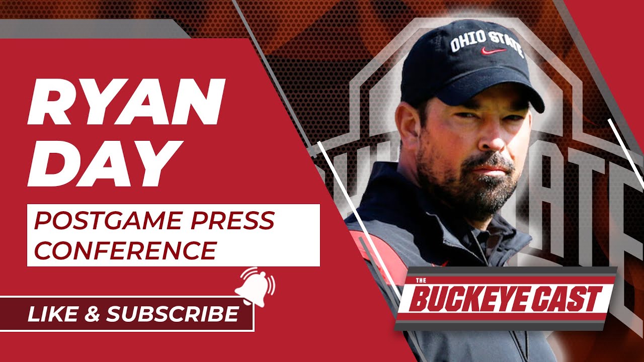 Ryan Day Postgame Press Conference & Player Interviews - YouTube