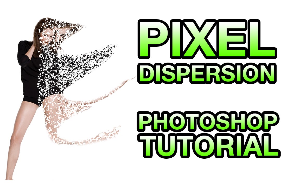 Pixel Dispersion Effect - Photoshop Tutorials (How To) - YouTube