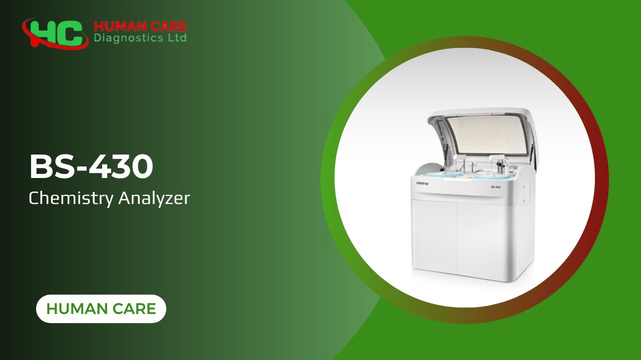 BS-430 Chemistry Analyzer | Human Care Diagnostics - YouTube