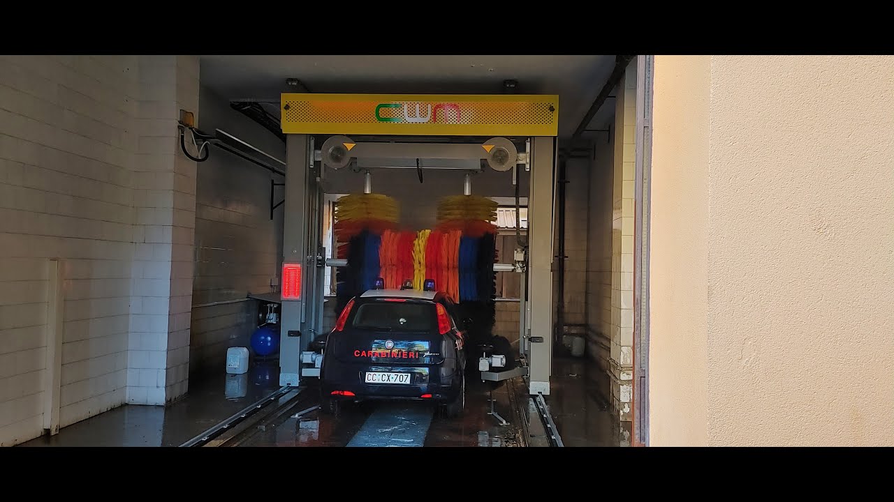WR5 CAR WASH ROLL OVER 5 SPAZZOLE SELF - YouTube
