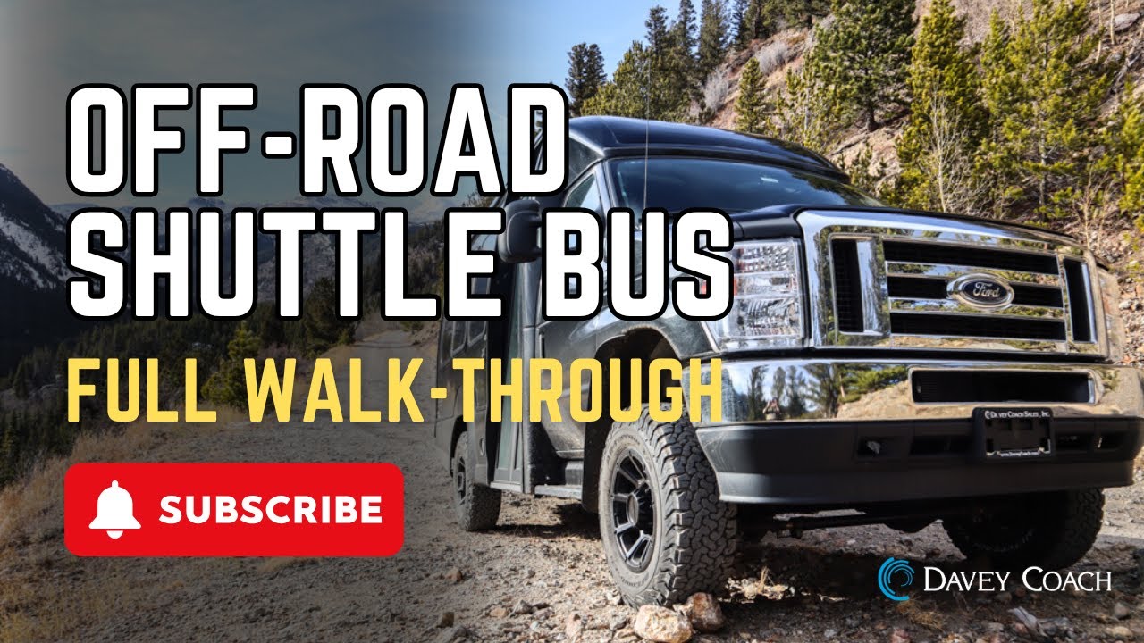 Off-Road 4x4 Shuttle Bus Full Walk-through - YouTube