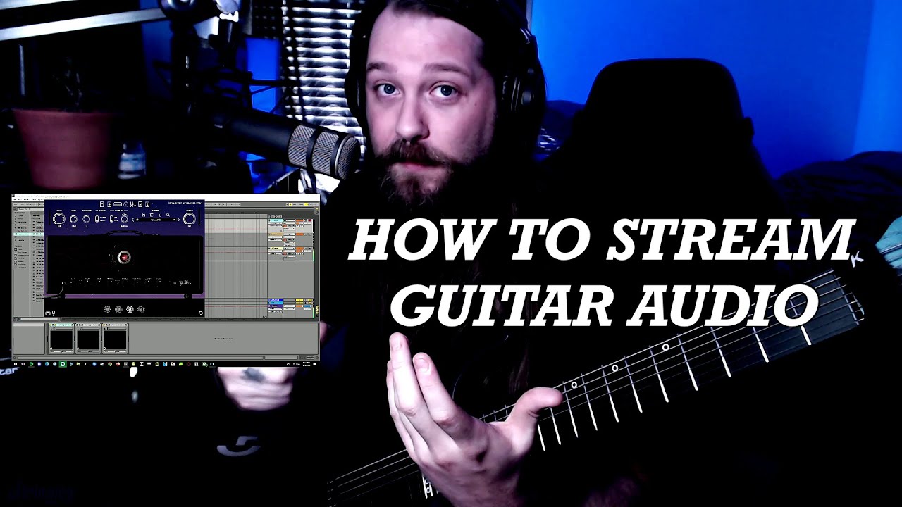 How to livestream guitar with your DAW and Streamlabs - YouTube