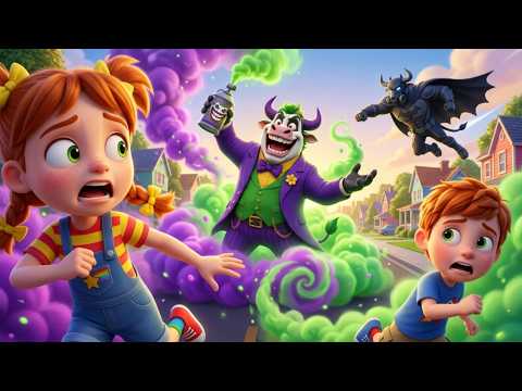 BATBOI vs BOI CORINGA! 😆 A Fumaça do Riso | Música Infantil | TURMA DA JUJU
