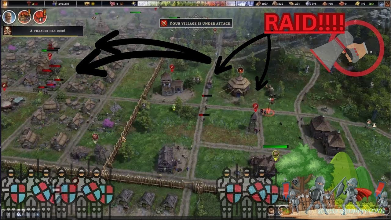 A Quick Raid! (Farthest Frontier Part 61) - YouTube