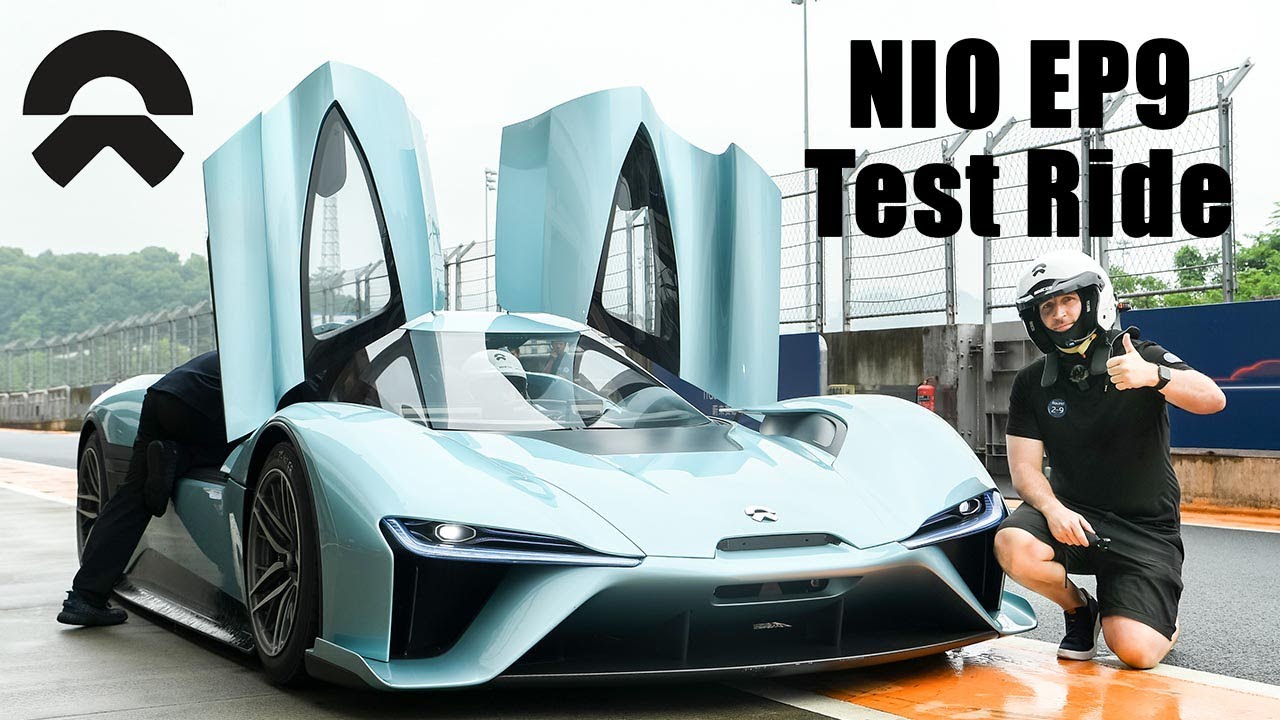 NIO EP9 Electric Supercar Full Test Ride - NIO Track Day 2021 - YouTube