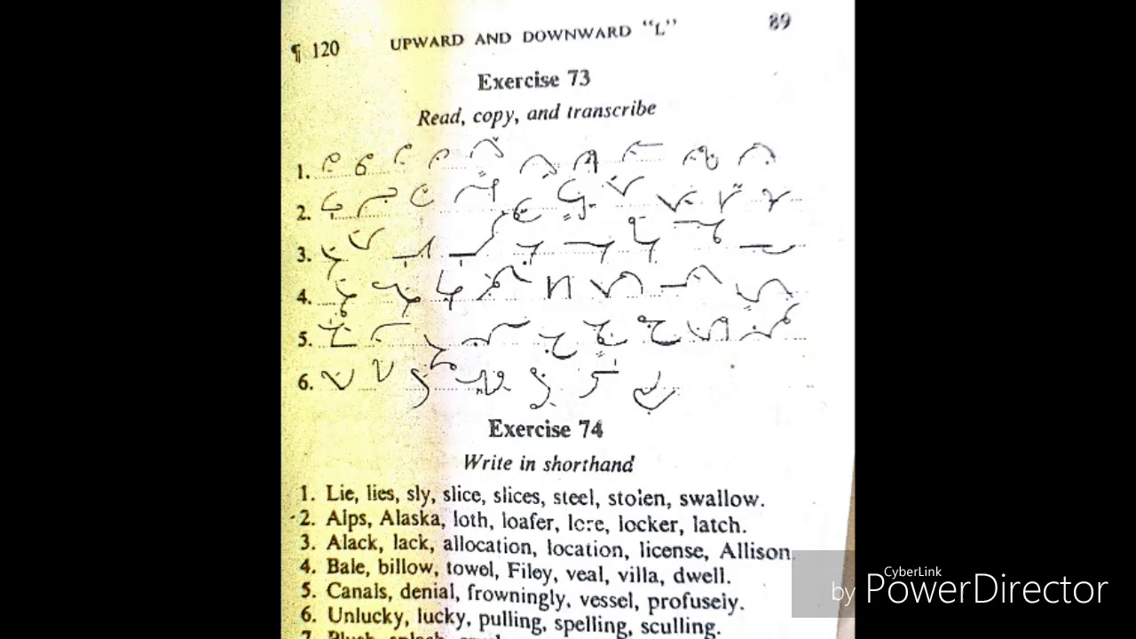 Pitman Exercise 73 and 74. - YouTube