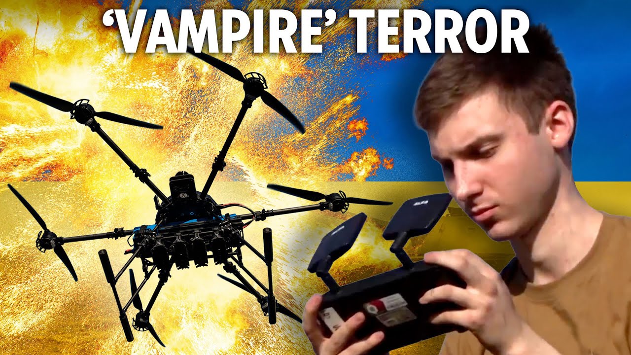 Ukraine's deadly Vampire drone unit unleashes hell on Putin's troops ...