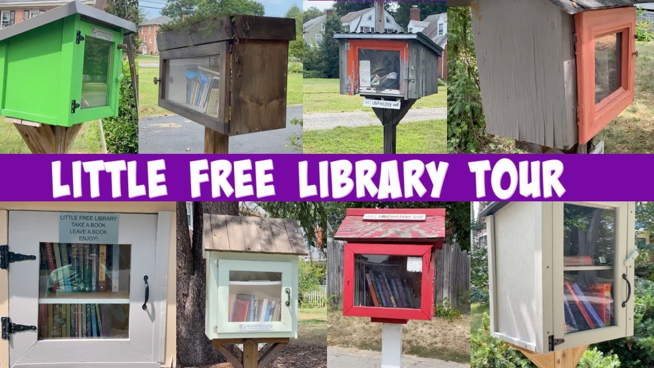 NEIGHBORHOOD LITTLE FREE LIBRARIES - YouTube