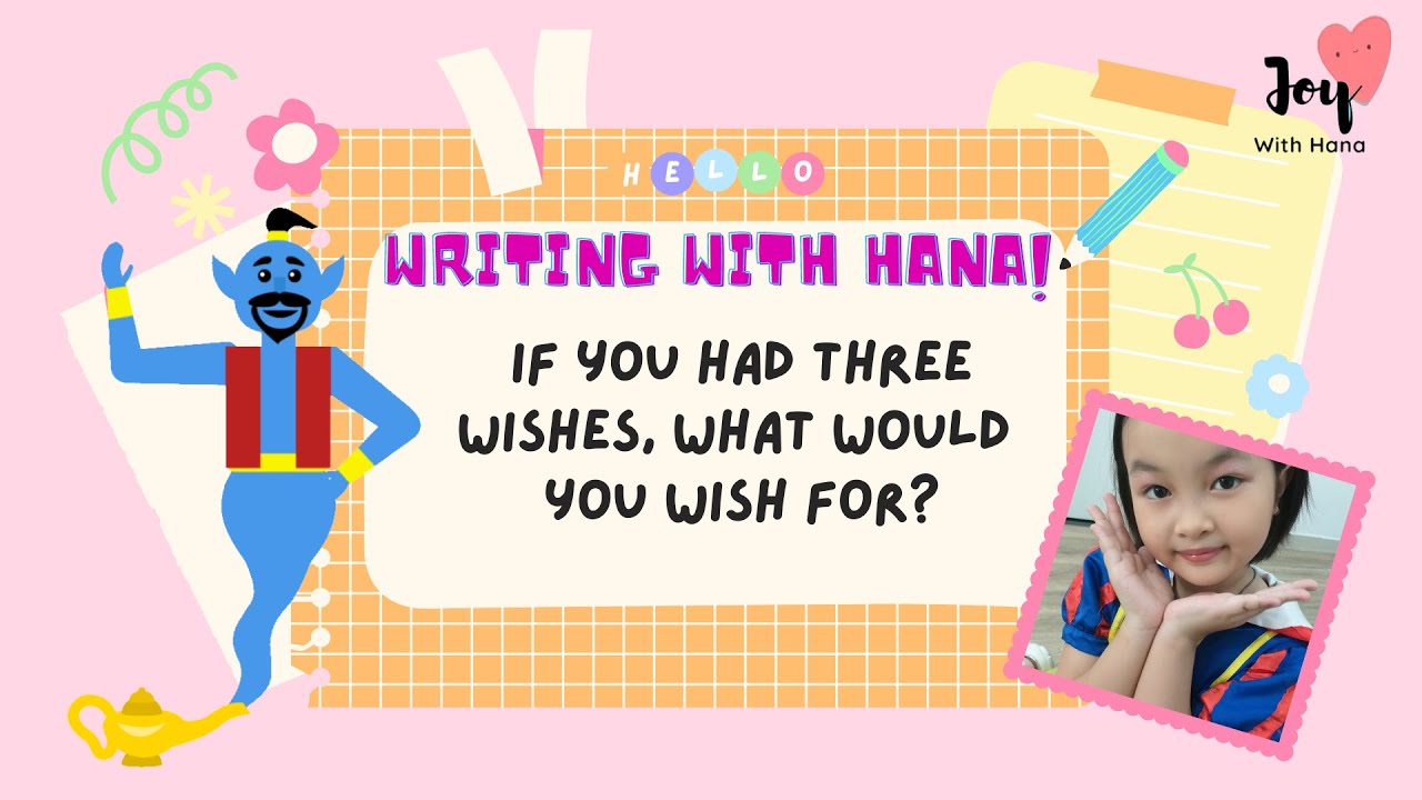 Three wishes| English Writing for Kids - YouTube