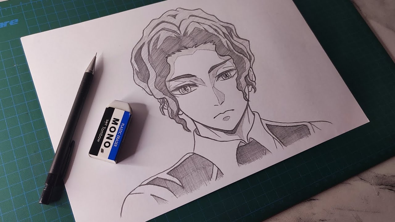 How to Draw Muzan Kibutsuji - [Kimetsu no Yaiba] - YouTube