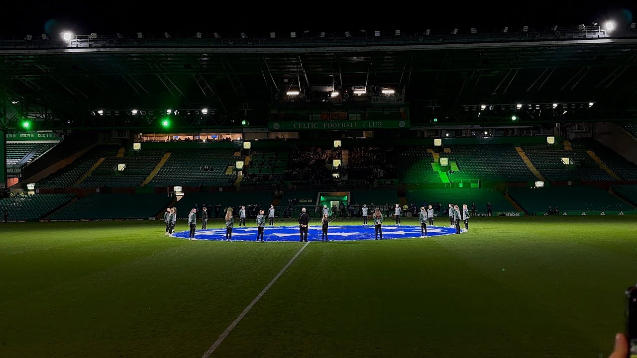 Celtic Vs Chelsea 13/11/24 (4K) - Ghirls Run Out @ Paradise In Historic ...