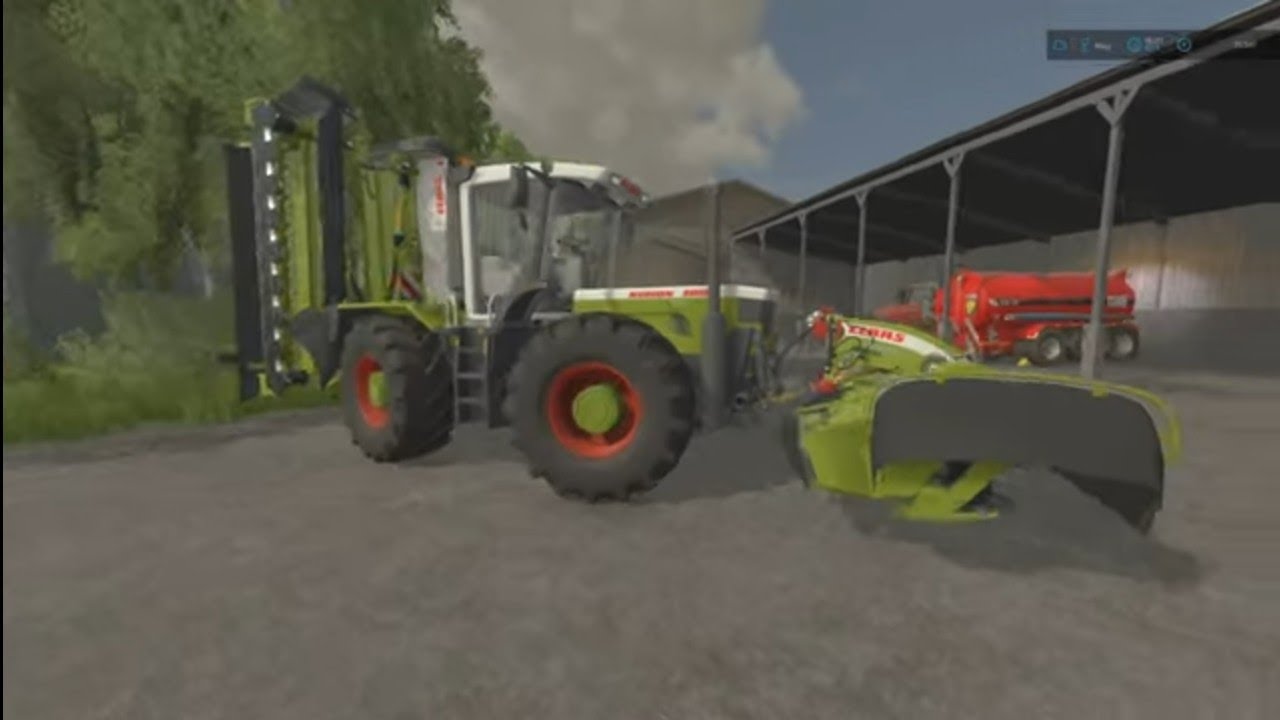 Farming Simulator 22 New Claas Tractor 4 Taff Gaming - YouTube