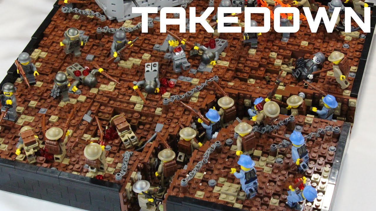 LEGO Battlefield 1: Building The Battle of the Somme: Taking down the ...