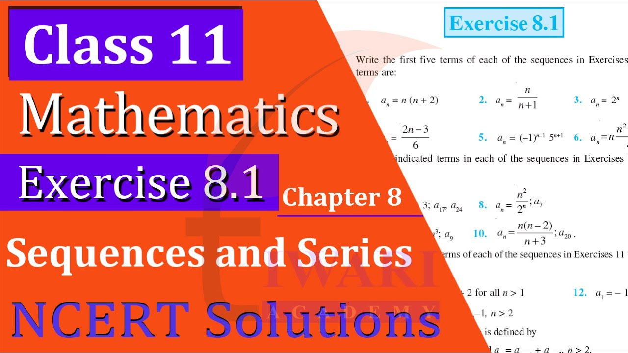 NCERT Solutions for Class 11 Maths Chapter 8 Exercise 8.1 - YouTube